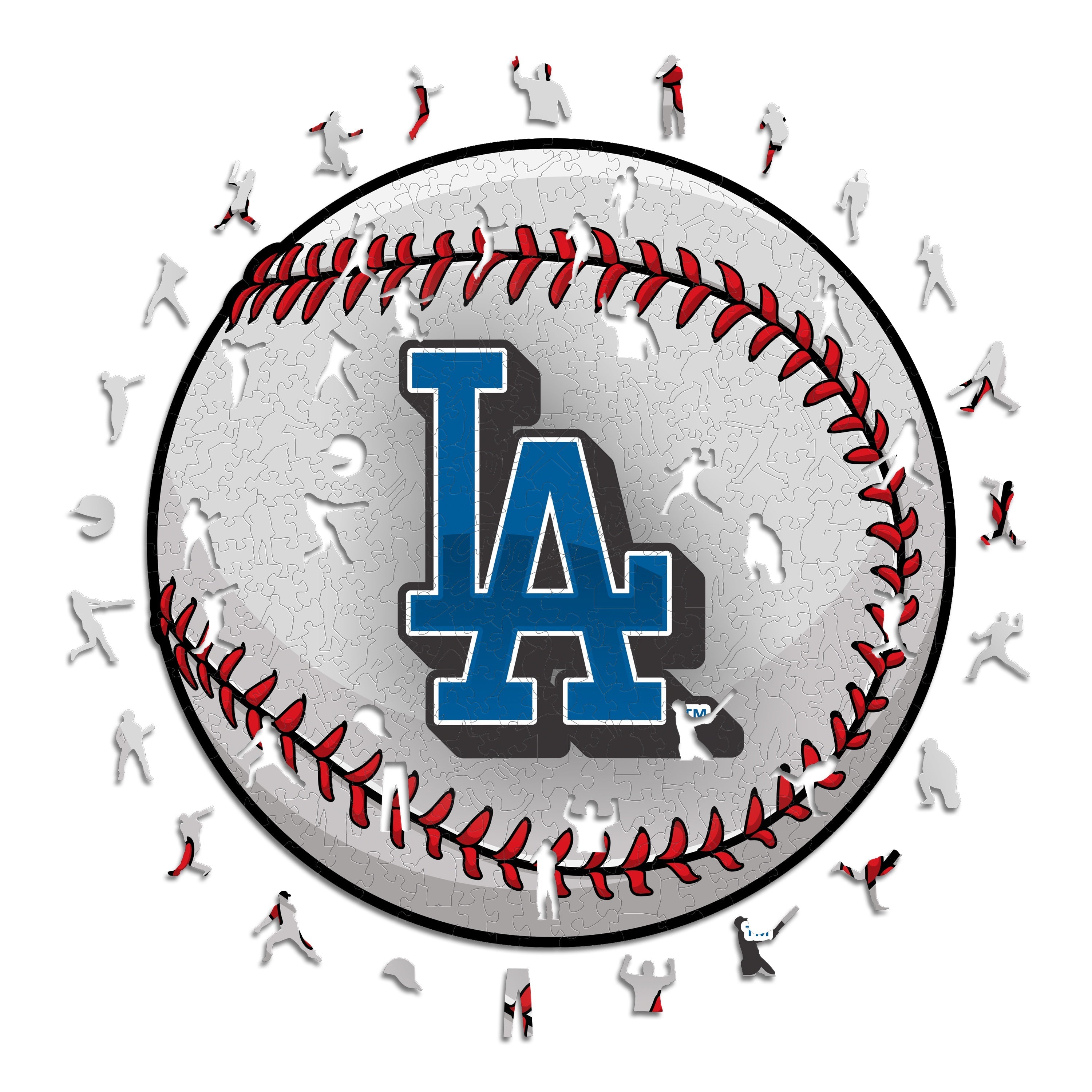 Los Angeles Dodgers™ - Wooden Puzzle – Iconic Puzzles DE