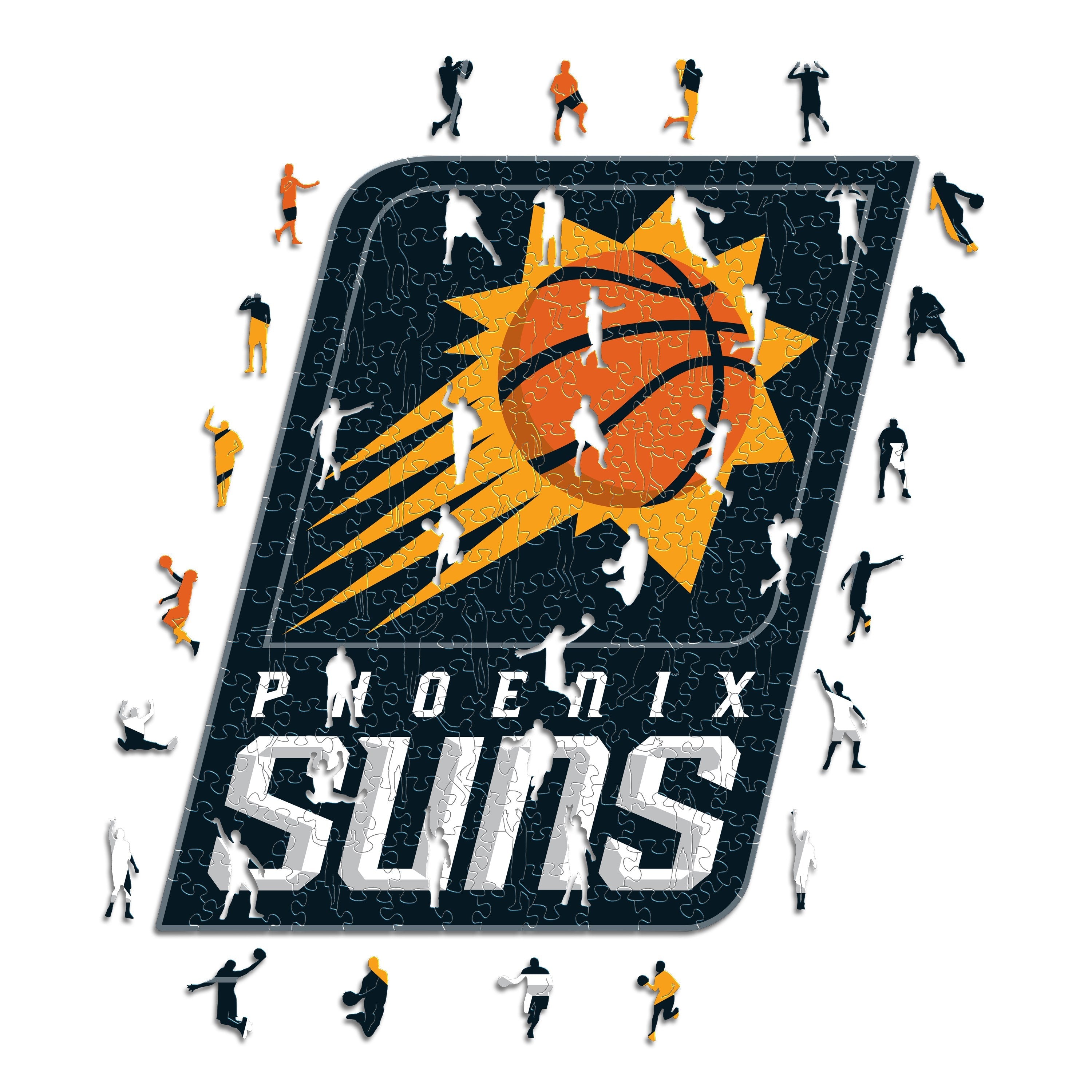 Phoenix Suns™ Logo - Holzpuzzle – Iconic Puzzles DE
